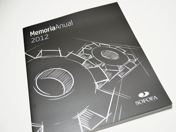 Memoria Anual Sofofa 2012 | Elizabeth Vargas Barham. Diseñadora en Comunicación Visual